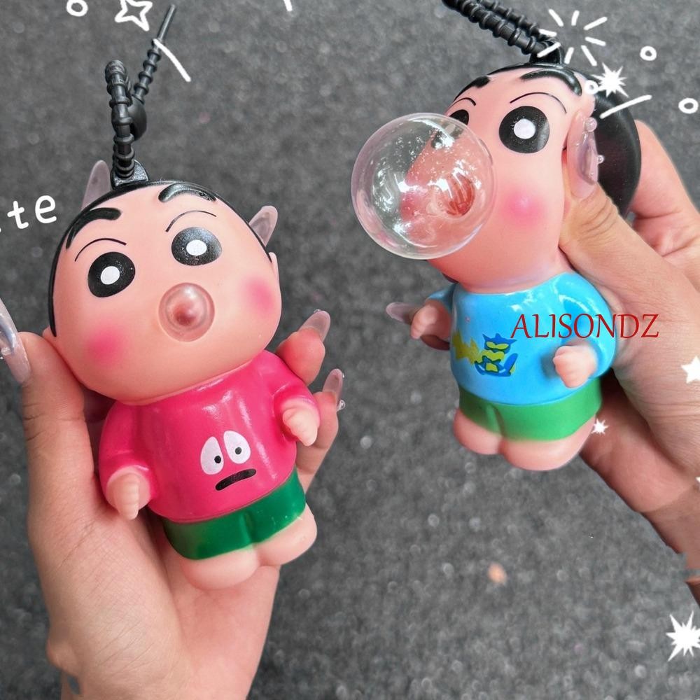 Alisondz Crayon Shin-chan Squeeze ของเล่น, อะนิเมะ Spit Bubble Shin ...