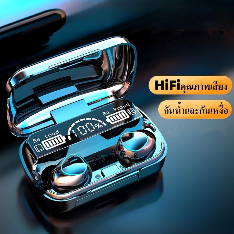 M10 หูฟังบลูทู ธ ไร้สายกันน้ำในหูความทนทานสูง HD ลดเสียงรบกวนวัสดุ ...