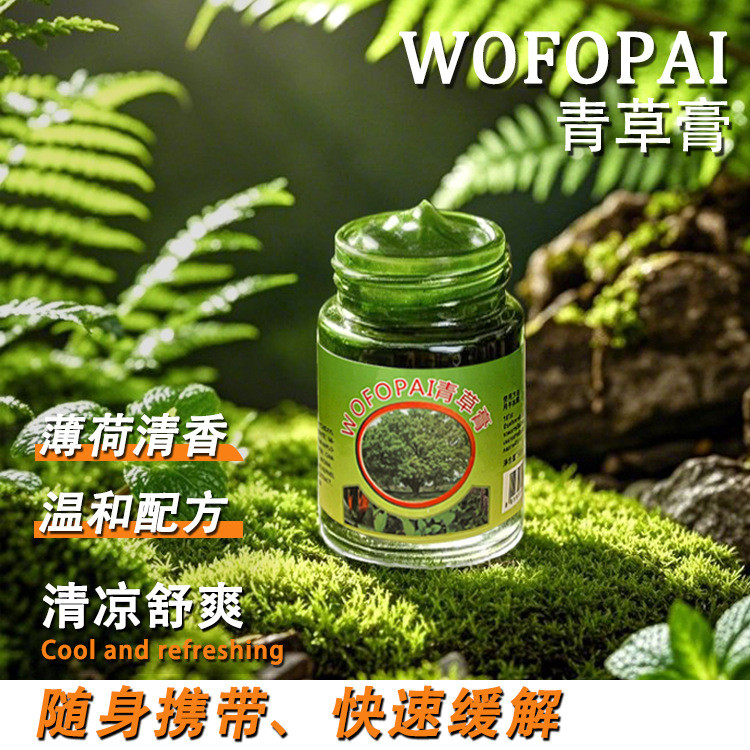 T Tang Wenlong Endosement ประเทศไทย WOFOPAI หญ้าครีม Mint Ointment Anti ...