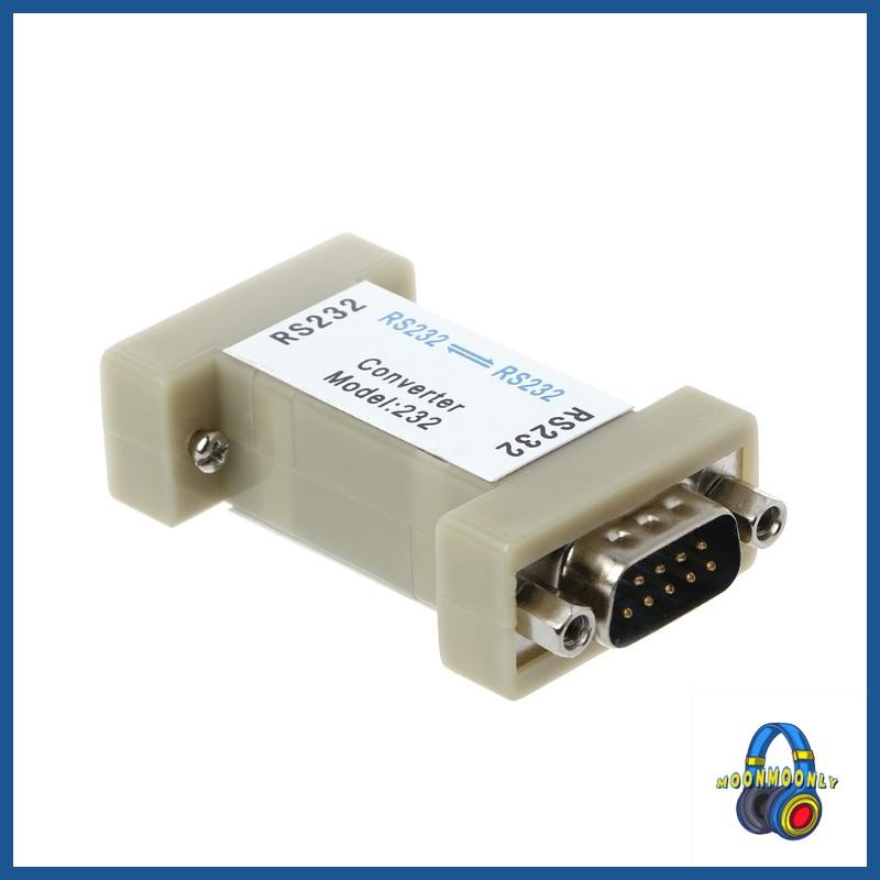 Moom RS232 Female to RS232 Female Converter Compatible Standard 9 Pin ...