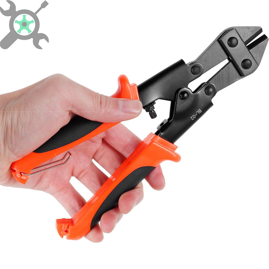 Heavy Duty Bolt Cutters 8 นิ้ว Mini Bolt Croppers พร้อมที่จับกันลื่นคีม ...