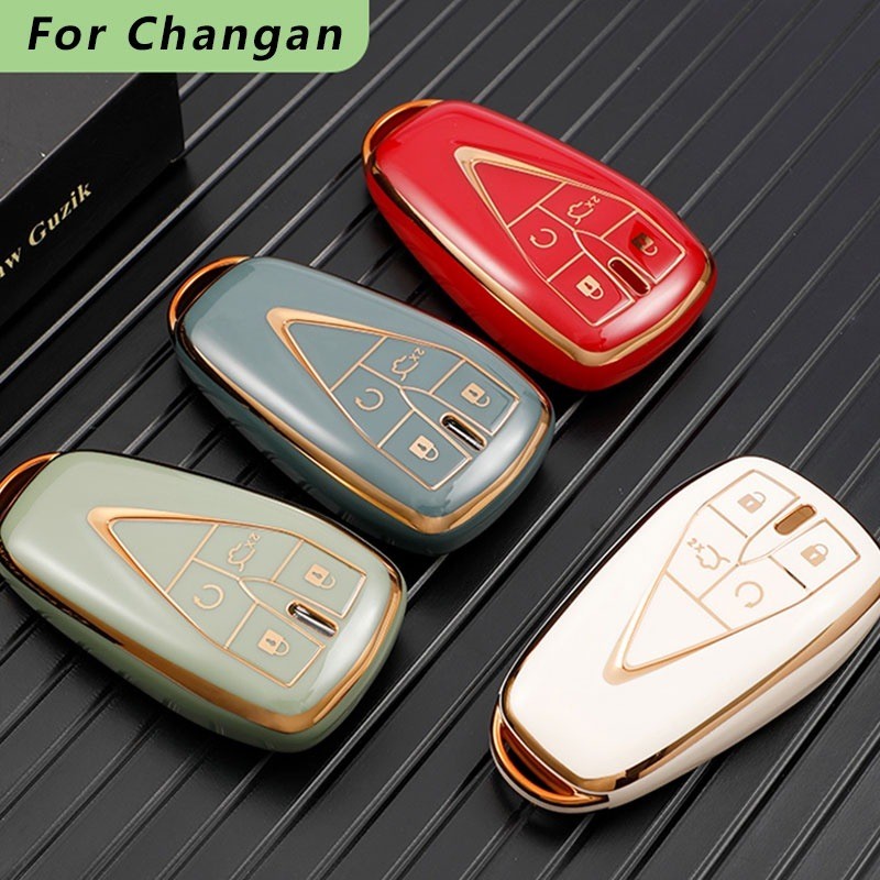 รถ Remote Key กรณีสําหรับ Changan CS35 Plus CS55 Plus CS75 Plus Key ...
