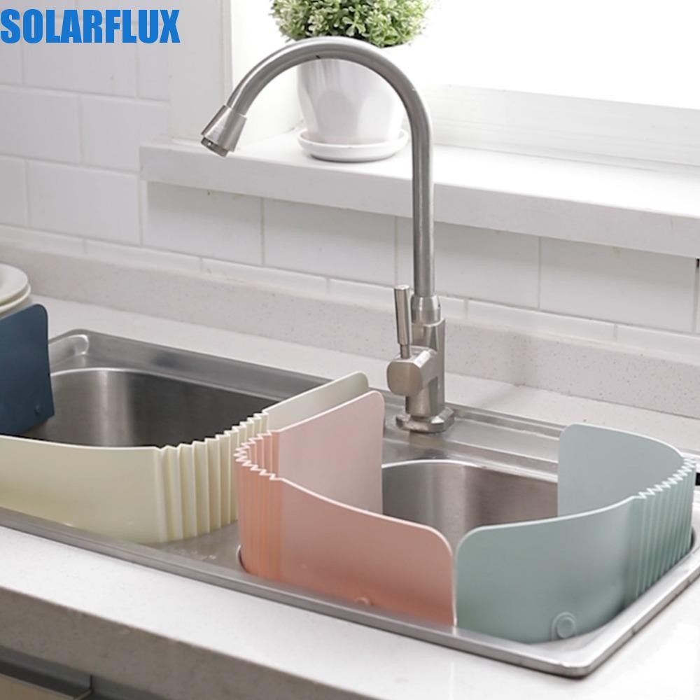 Solarflux Water Splash Guard, TPR Anti-Splash Sink Water Baffle ...