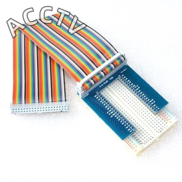 Raspberry Pi 3 GPIO Expansion Board/Raspberry Pi B+ Gilded Version GPIO Adapter Plate 6+40 Pin ...