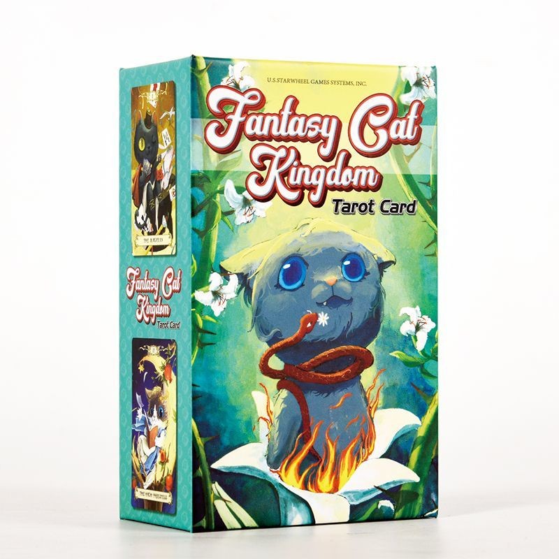 การ์ดเกม Fantasy Cat Kingdom Fantasy Cat Kingdom TAROT wite West Board ...