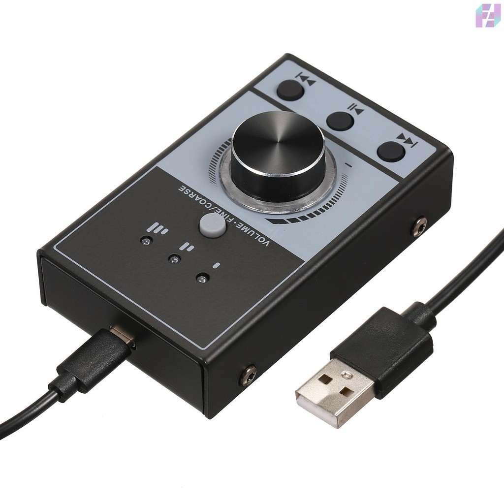 Usb คอมพิวเตอร์ปรับระดับเสียงปริมาณ One-คลิก Pc คอมพิวเตอร์ Audio Knob ...