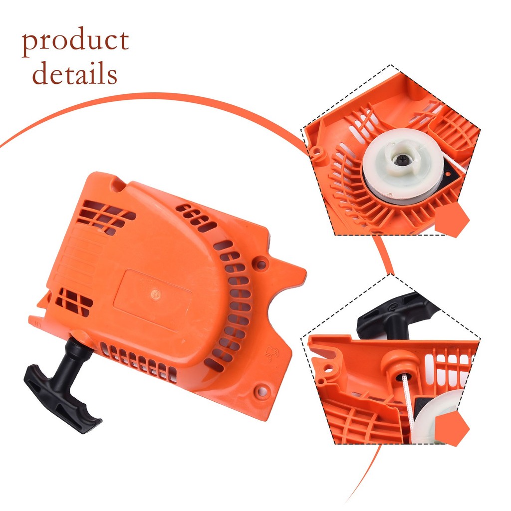 อะไหล่เริ่มต้น Recoil ของ Chainsaw สําหรับ 4500 5200 5800 45cc 52cc 58c | Shopee Thailand