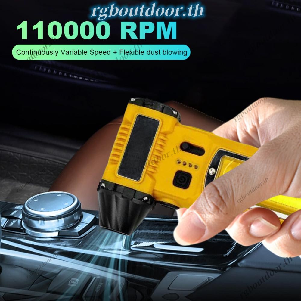110000 RPM รถเครื่องเป่าผมแบบใช้มือถือ USB ชาร์จ Turbo Violent Fan ...