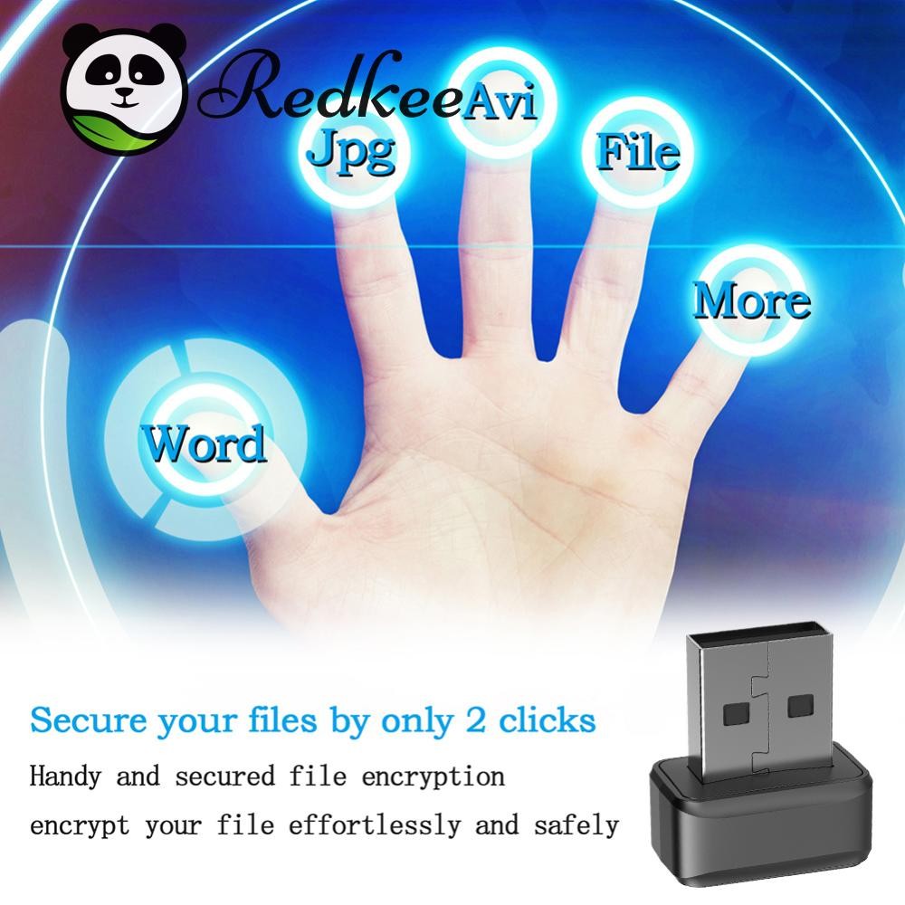 เครื่องอ่านการ์ดลายนิ้วมือ USB FIDO U2F เครื่องอ่านลายนิ้วมือ Windows Hello Mini สําหรับพีซี ...