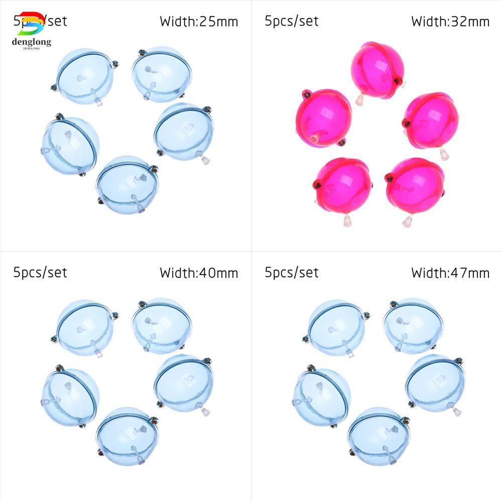 DENGLONG 5 ชิ้น/เซ็ต Water Ball.Floats ขนาด 25/32/40/47 มม. สำหรับอุปกรณ์ตกปลา | Shopee Thailand