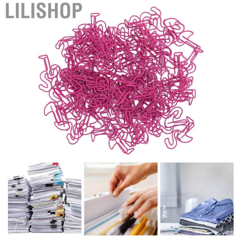 Lilishop คลิปหนีบกระดาษโลหะรูปนกขนาดกะทัดรัด 100 ชิ้นสำหรับสำนักงานโรงเรียน | Shopee Thailand