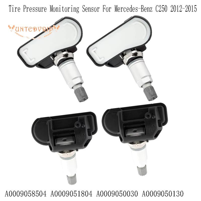 เซ็นเซอร์ตรวจสอบความดันยาง 4 ชิ้นสําหรับ - C250 2012-2015 A0009058504 ก ...