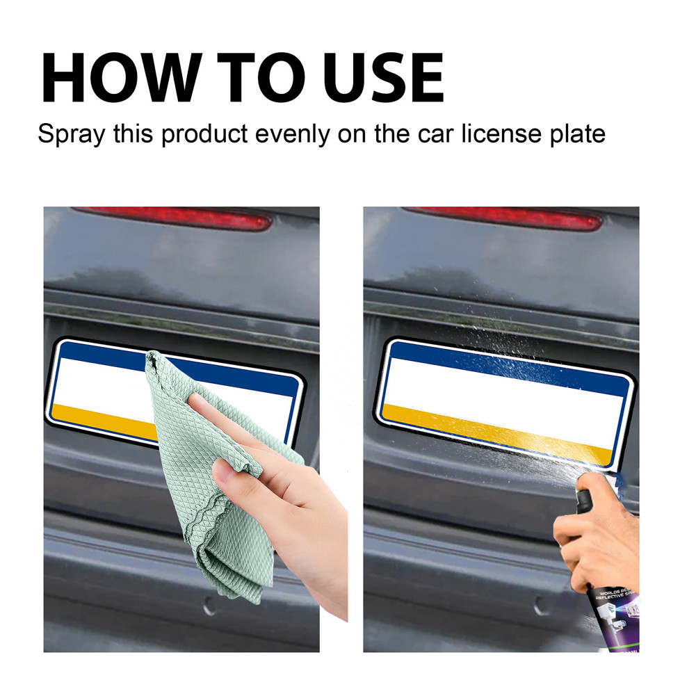 สเปรย์ Stealth Plate Defender Licence Plate Defender Sprayer Licence ...