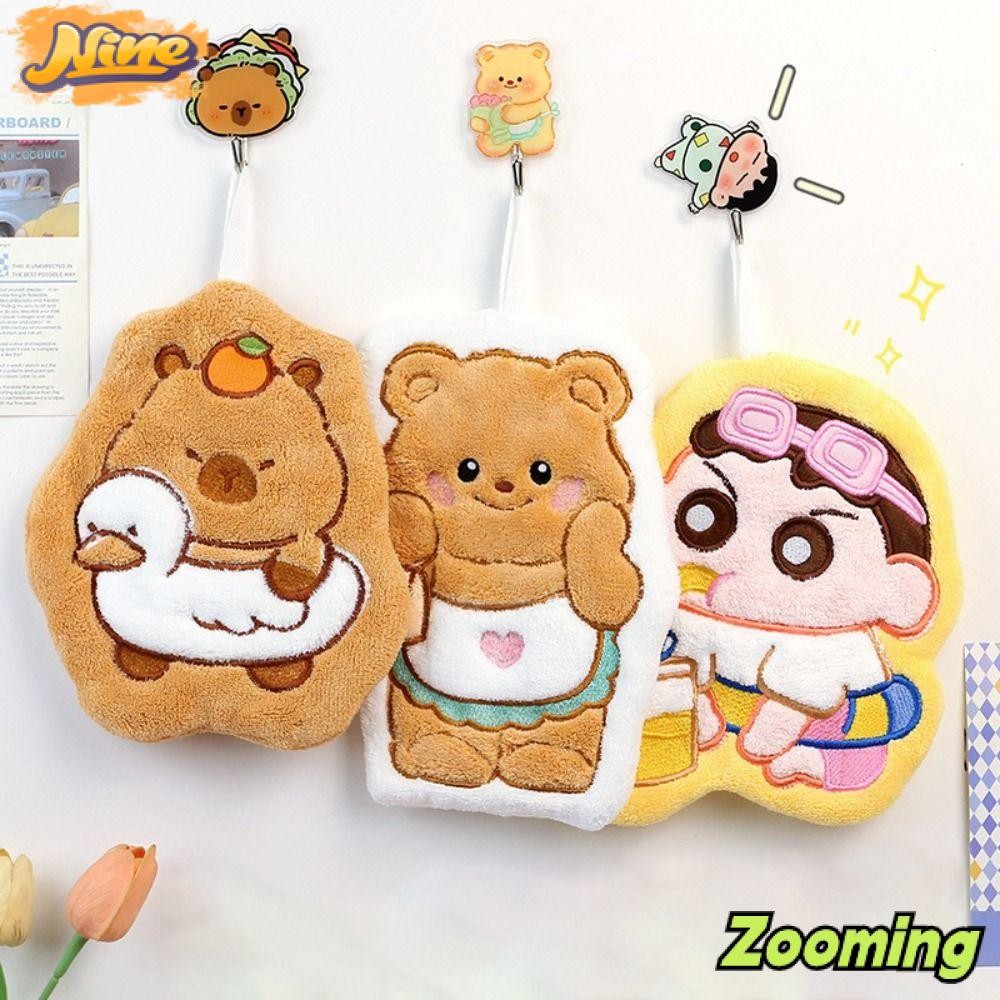 Zooming ผ้าเช็ดมือหมีเนย, ผ้าเช็ดตัว Crayon Shin-Chan Capybara ...