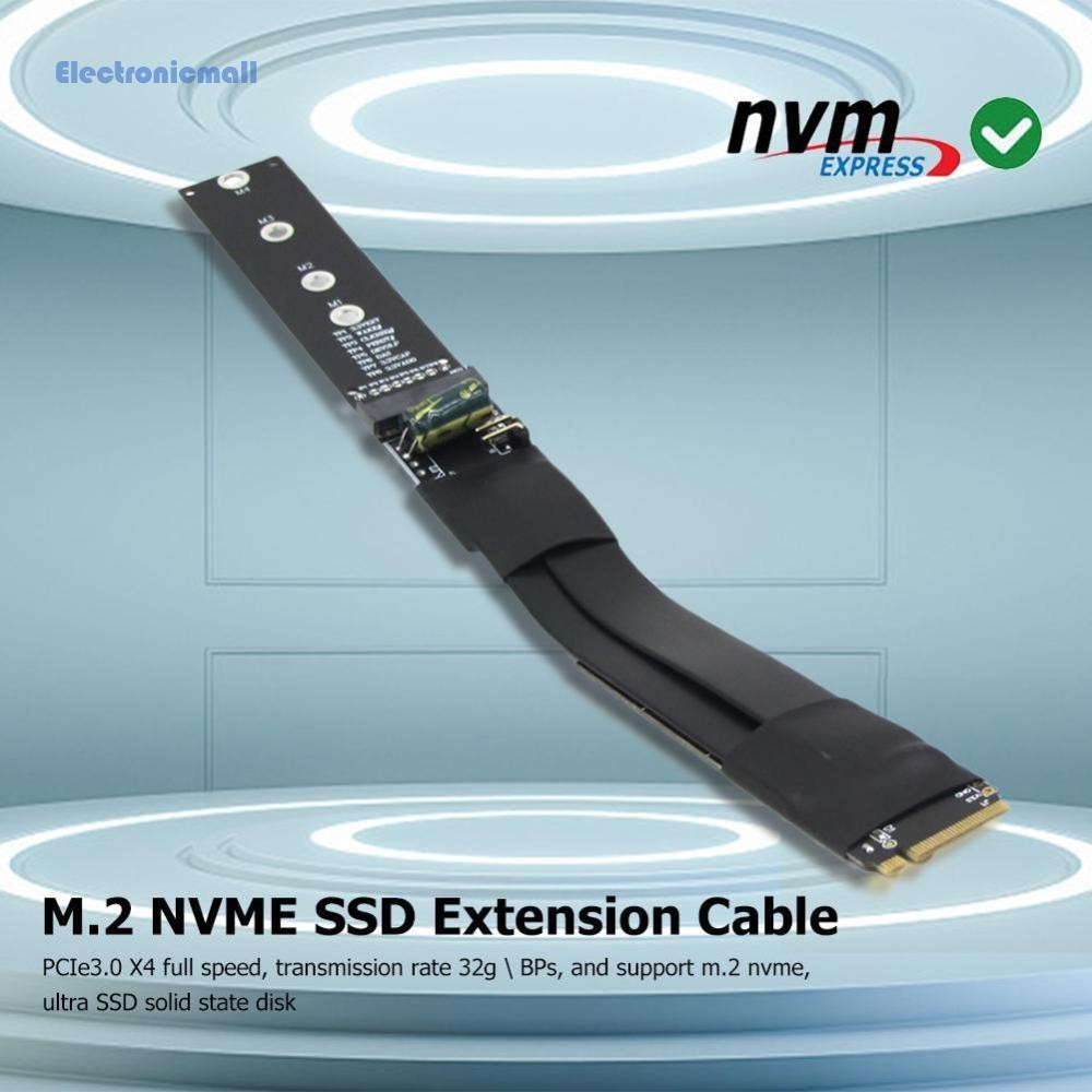 15 ซม.M.2 Riser Cable M.2 NVMe SSD Extension Cable รองรับ PCI Express 3 ...