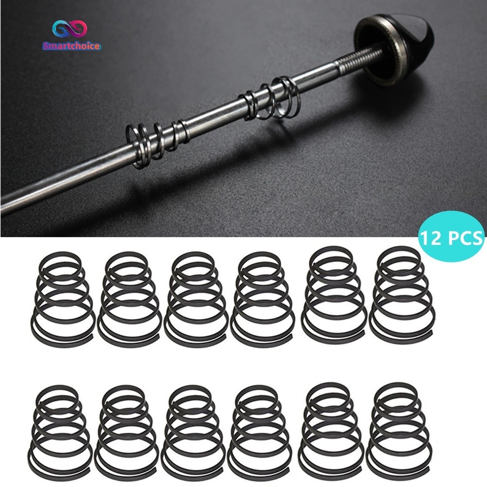 ⚡ทางเลือกอัจฉริยะ⚡12 ชิ้นจักรยานล้อ Skewers Spring Bike Quick Release ...
