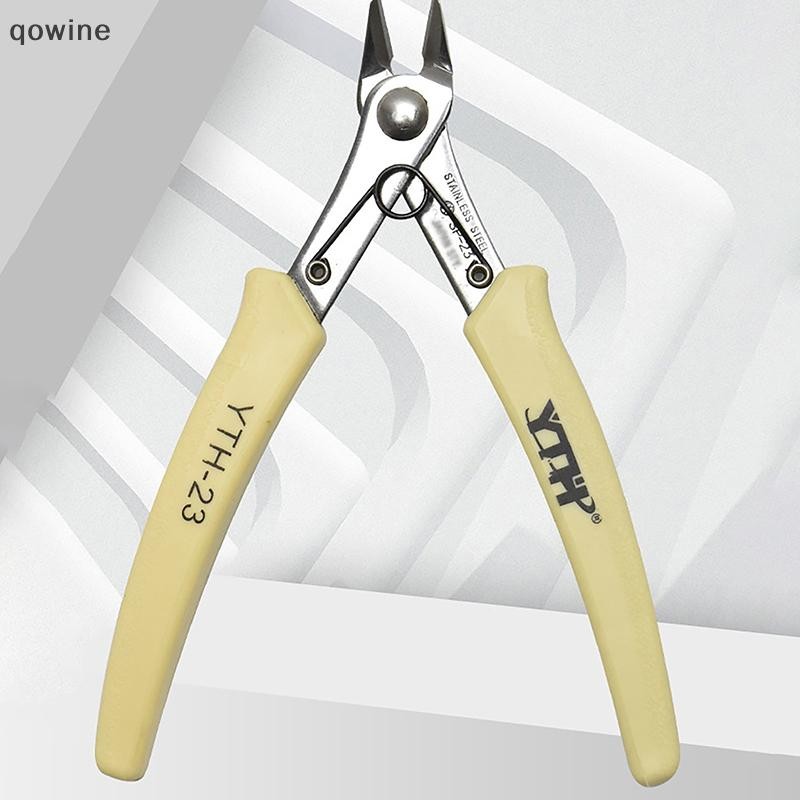 [qowine] คีมตัด คีมแนวทแยง Nipper Side Snip Cable เครื่องตัดลวด Clamp ...