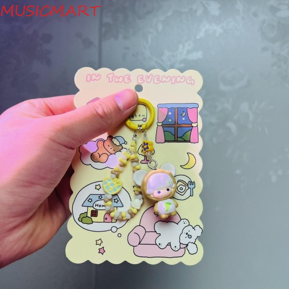 Musicmart ช้าง Crybaby พวงกุญแจ, ลูกปัดซิลิกาเจล Koala Labubu พวงกุญแจ ...