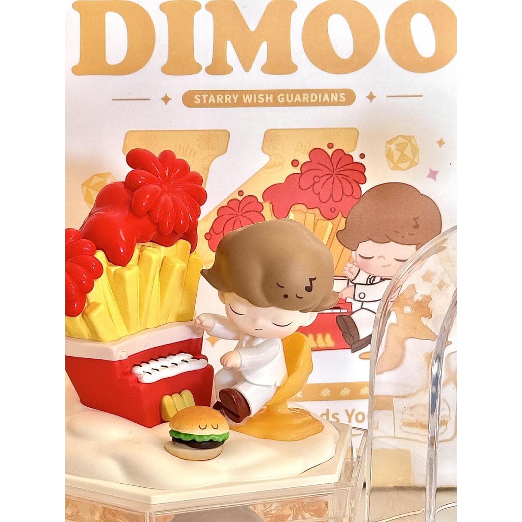 【KAK】2025 KFC X POPMART Dimoo Hacipupu Molly Blind Box/ยืนยันรูปตุ๊กตา ...