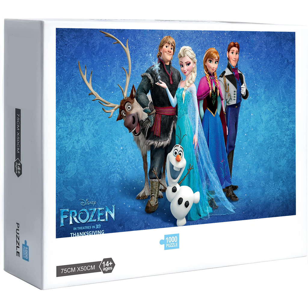 ใหม่ Frozen Elsa Anna Disney Princess Movie 300 500 1000 ชิ้นจิ๊กซอว์ ...