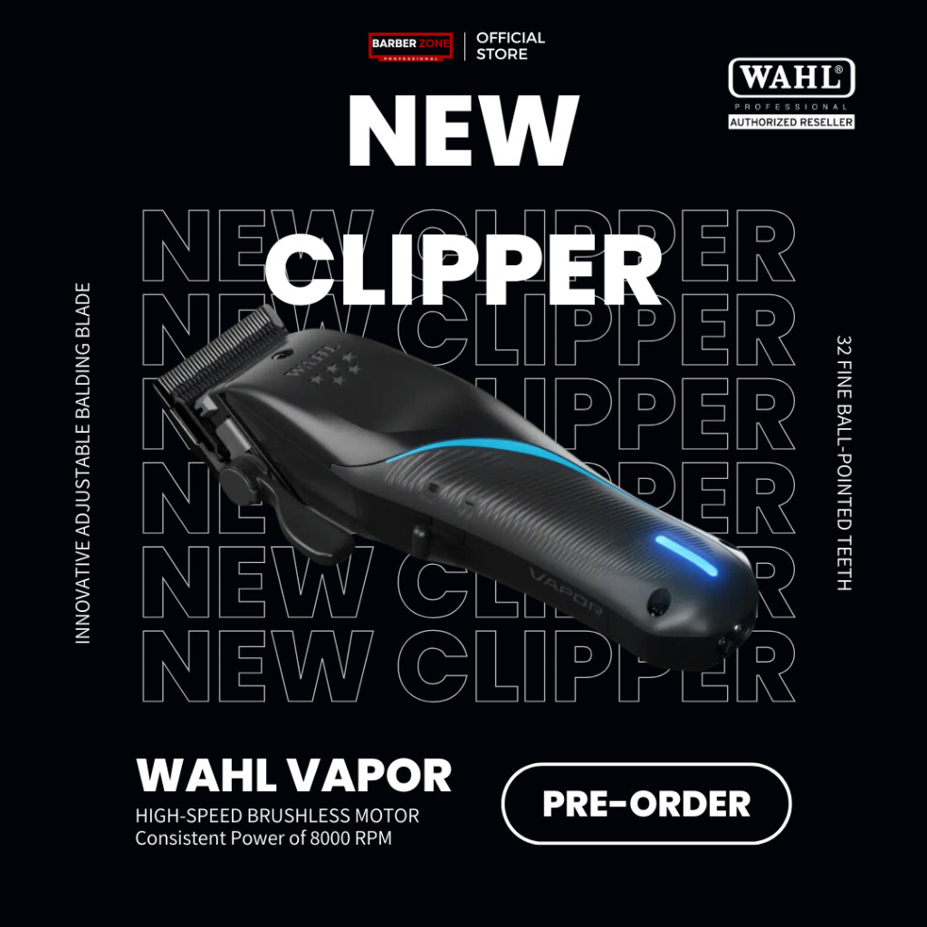 Wahl 5-star Vapor Cordless Hair Clipper - แบตเตอร์เลี่ยน, ปัตตาเลี่ยน, ที่ตัดผม เครื่องมือ ทำผม ...