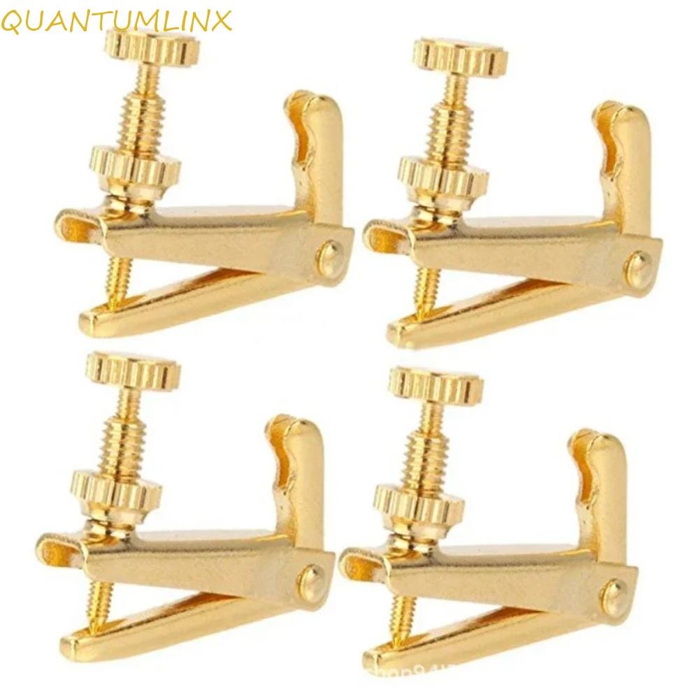 Quantuml 4/4 ไวโอลินจูนเนอร์ Fine, Golden Tuning สกรูไวโอลิน String ...