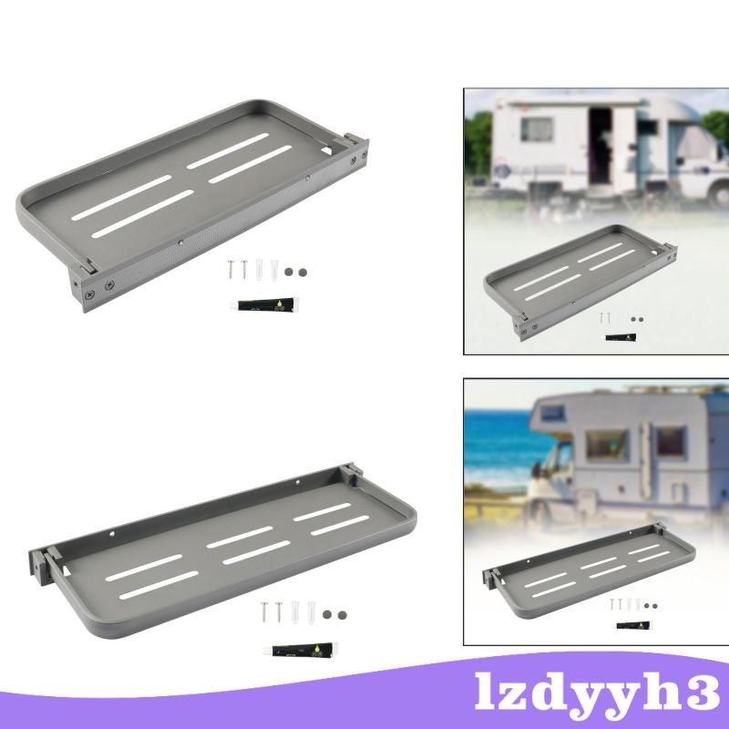 [Lzdyyh3] Generic RV อลูมิเนียมชั้นวางของแบบพับได้ Drop Down Shelf อเนกประสงค์ที่มีประสิทธิภาพ ...
