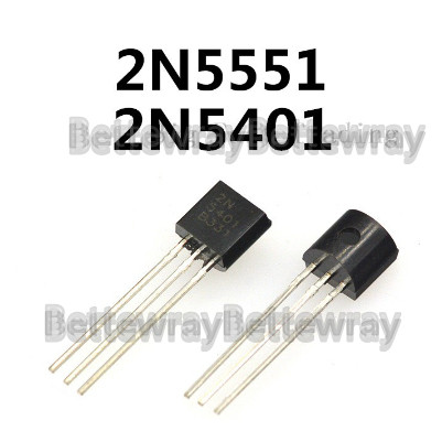 200pcs Original 2N5551 2N5401 5551 5401 TO-92 (100PCS*2N5401+100PCS ...