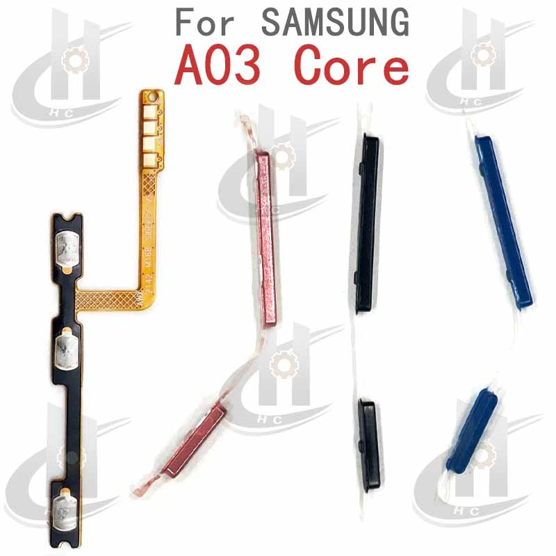 สําหรับ Samsung A03 Core Power volume ปุ่มด้านข้าง Flex Cable Keys ปุ่ม ...