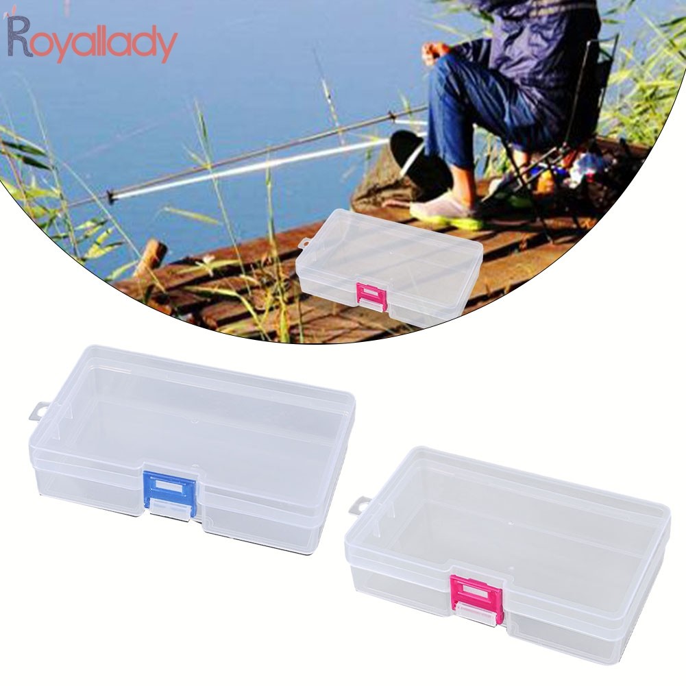 [พร้อมสต็อก] Latch Box Transparent Visible Storage Plastic Clear Square ...