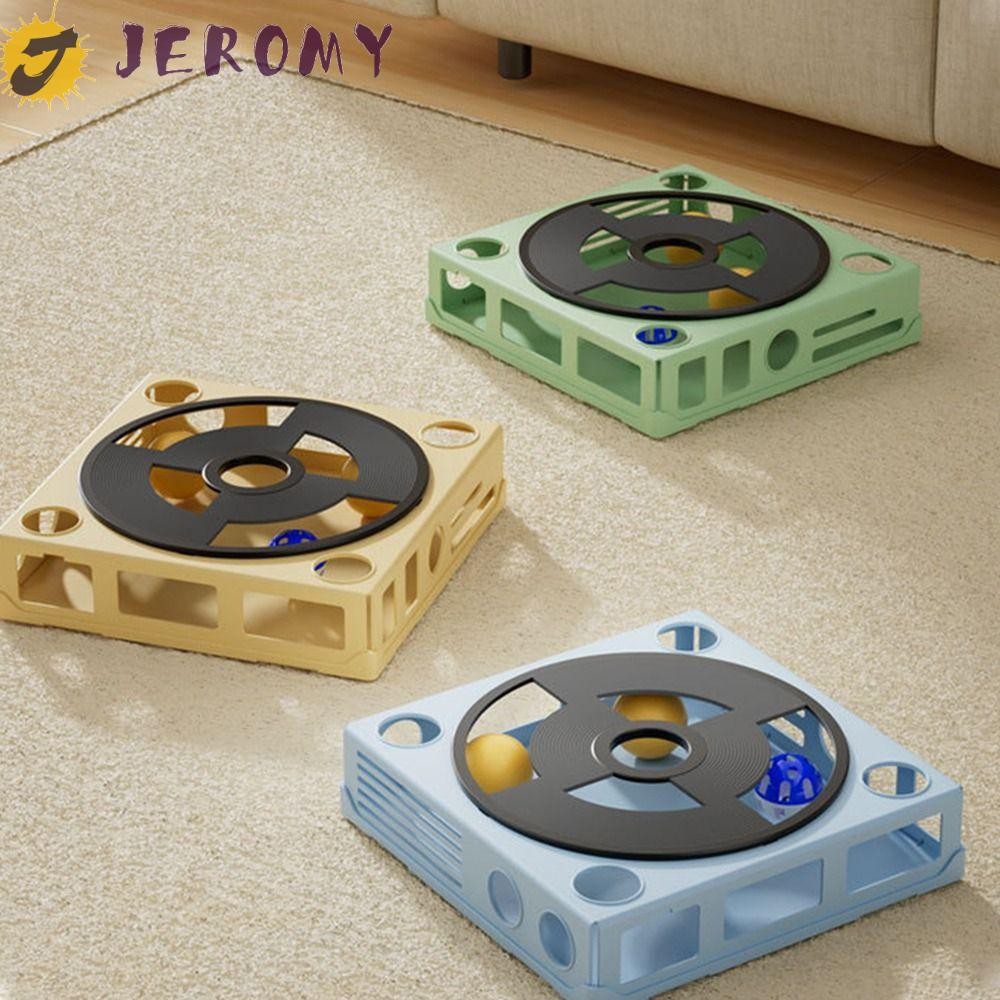Jeromy กล่องเขาวงกตสัตว์เลี้ยง,พร้อมลูกบอลลูกกลิ้ง Self-Hi Cat ...