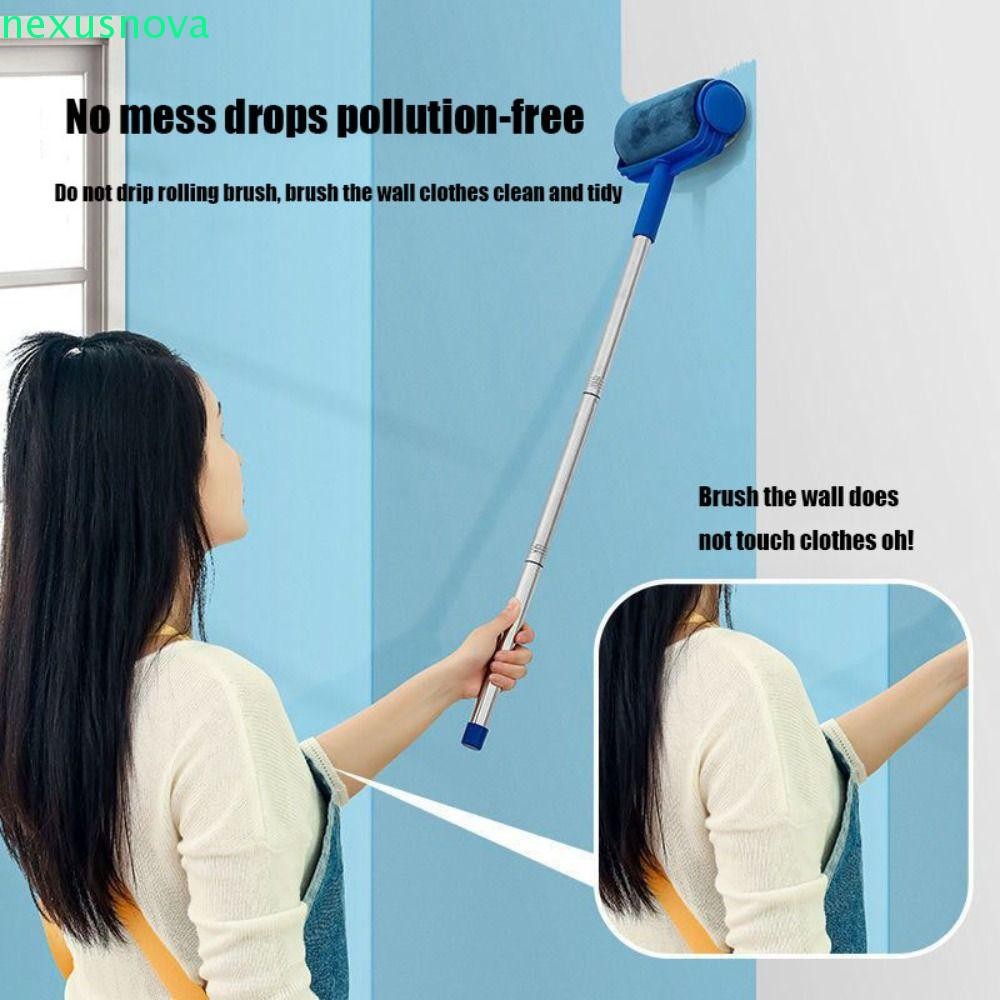 แปรงลูกกลิ้งทาสี NEXUSNOVA, Big Roller Transform Wall Brush แปรงกลอง ...