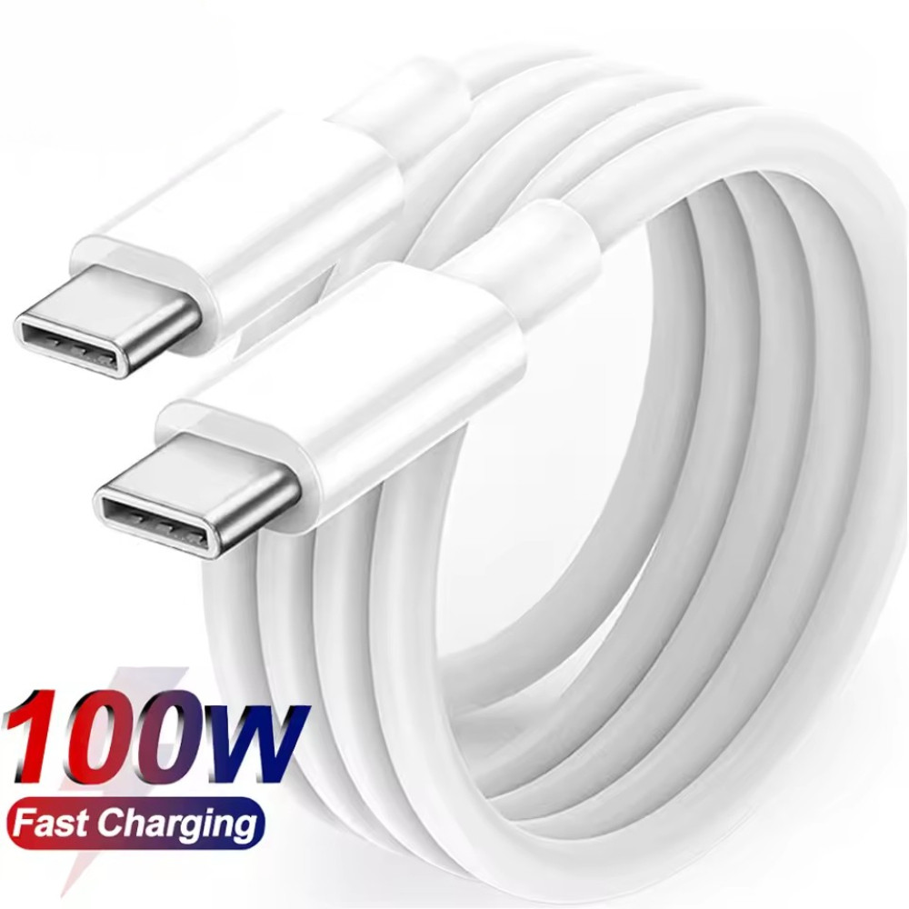 Usb C ถึง Type C สายชาร์จ 100W 5A Super Fast Charging Data Line สําหรับ ...
