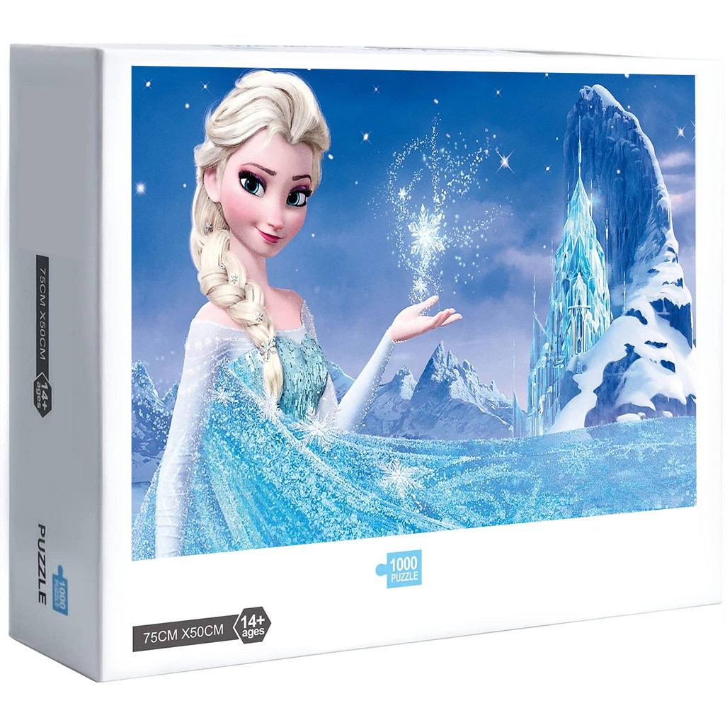 ใหม่ Frozen Elsa Anna Disney Princess Movie 300 500 1000 ชิ้นจิ๊กซอว์ ...