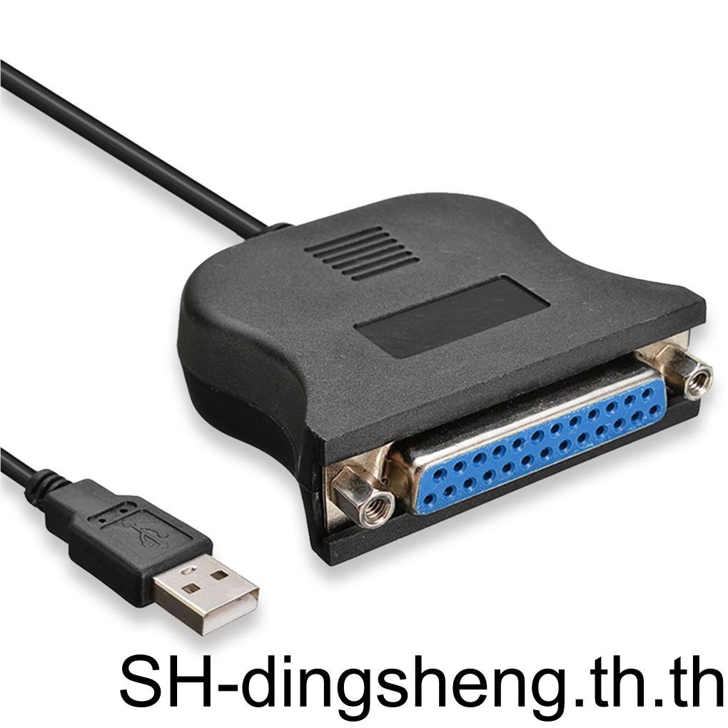 Usb to Parallel Printer Cable Adapter Printer Cable USB IEEE DB25 to ...