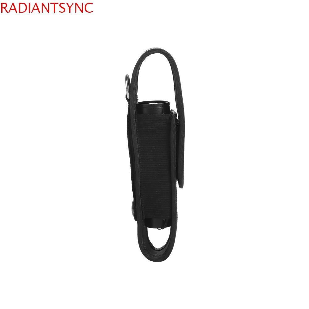 Radiantsync กระเป๋าไฟฉาย, ทอผ้าดีไนลอนไฟฉายเข็มขัดผู้ถือ Flashlamp EVA กันน้ําแบบพกพา Multitool ...