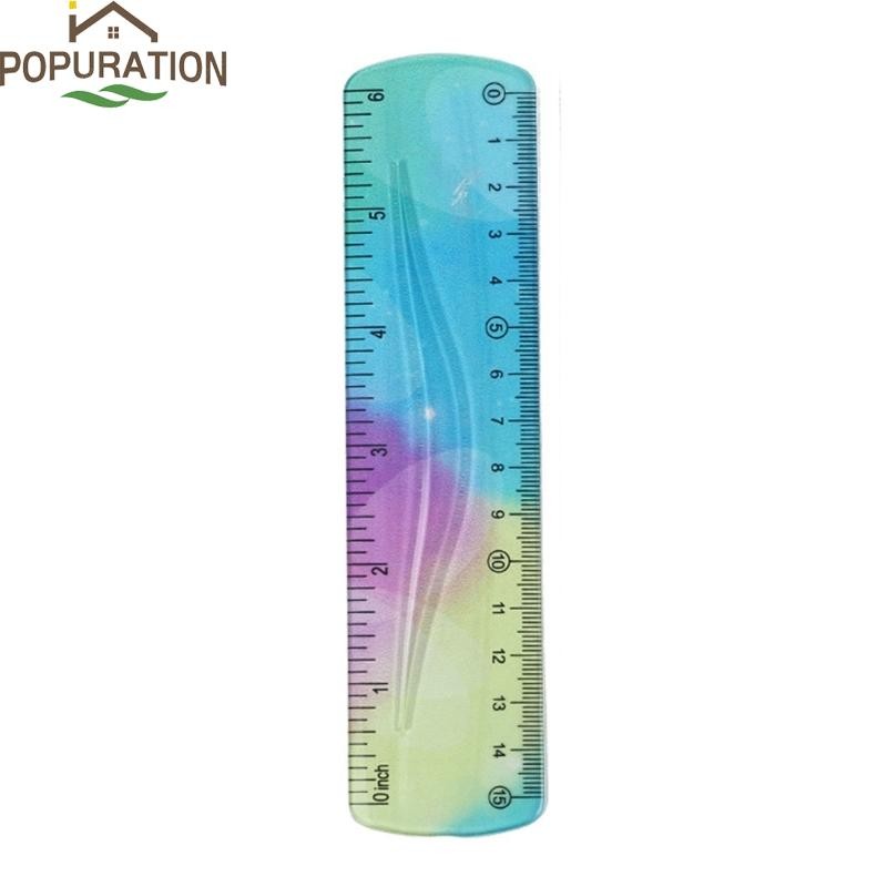 POP Bendable Rulers Featuring 15 ซม. สําหรับนักเรียนและนักออกแบบการวัด ...