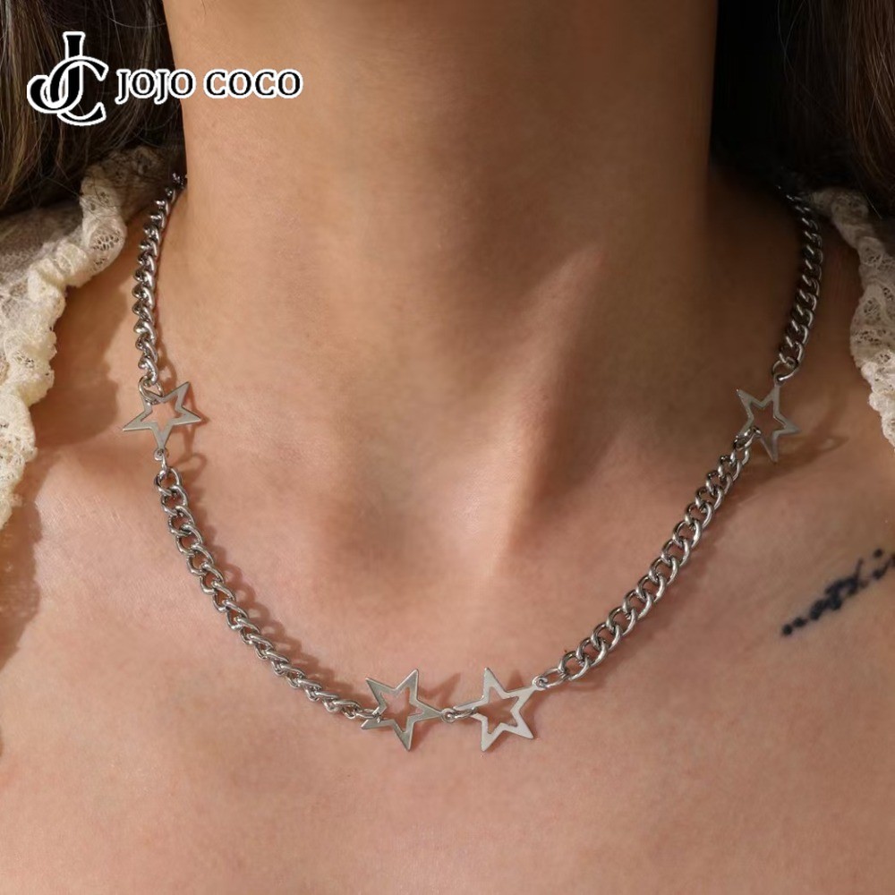 สร้อยคอ JOJO COCO 2025 ดีไซน์ใหม่ กลวงดาวห้าแฉก อเนกประสงค์ | Shopee Thailand