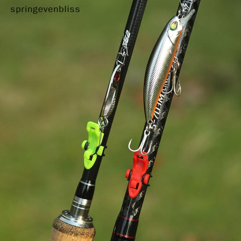 Springevenbliss 10 ชิ้น อุปกรณ์ตกปลา รวมRod, Pole, Hook Keeper และ Lure ...