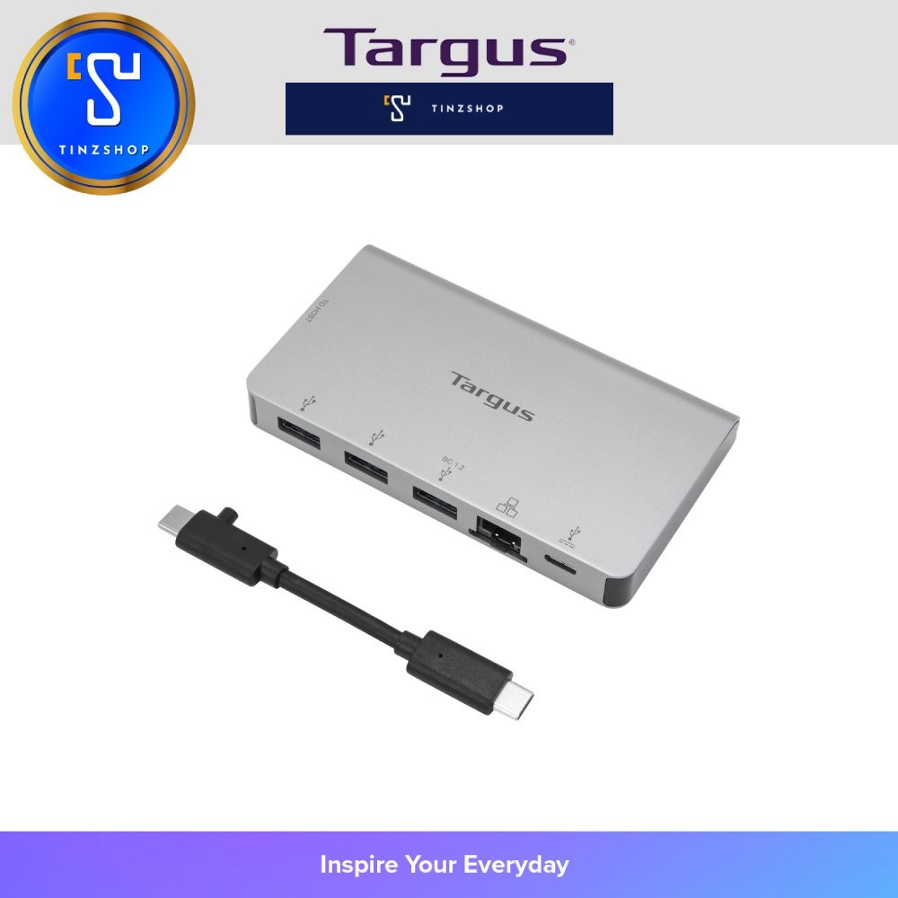 [Tinzshop]Targus USB-C Hub with Ethernet Adapter 100W Power Delivery ...