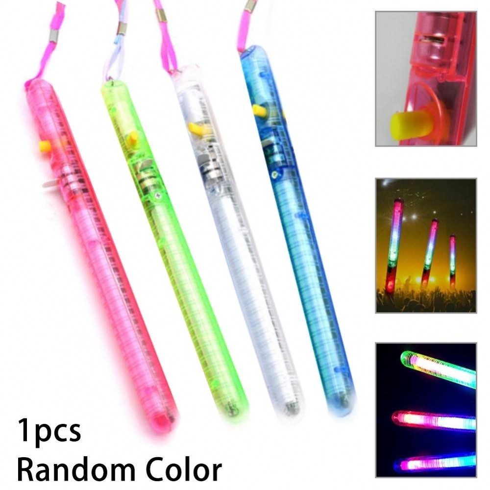 Glow Stick ชุด Stick Wands 1 ชิ้น Batons อุปกรณ์เรืองแสง LED Light Up ...