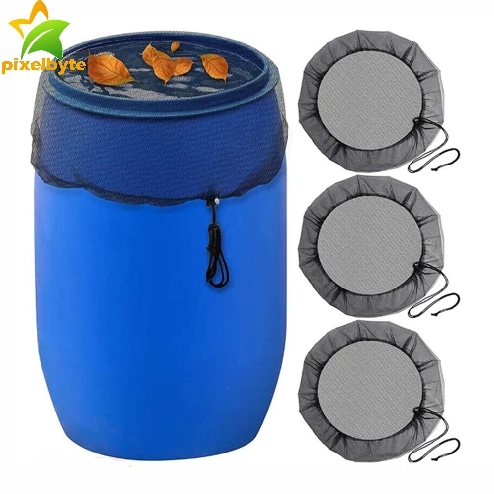 Pixelbyte Rain Barrel Cover Anti-mosquito Anti-Falling Leaves Water ...