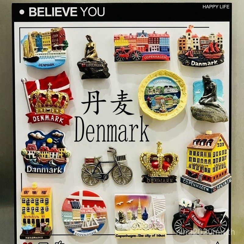 โคเปนเฮเกนเดนมาร์ก Newport Helsinger Aarhus Odense Travel Commemorative ...