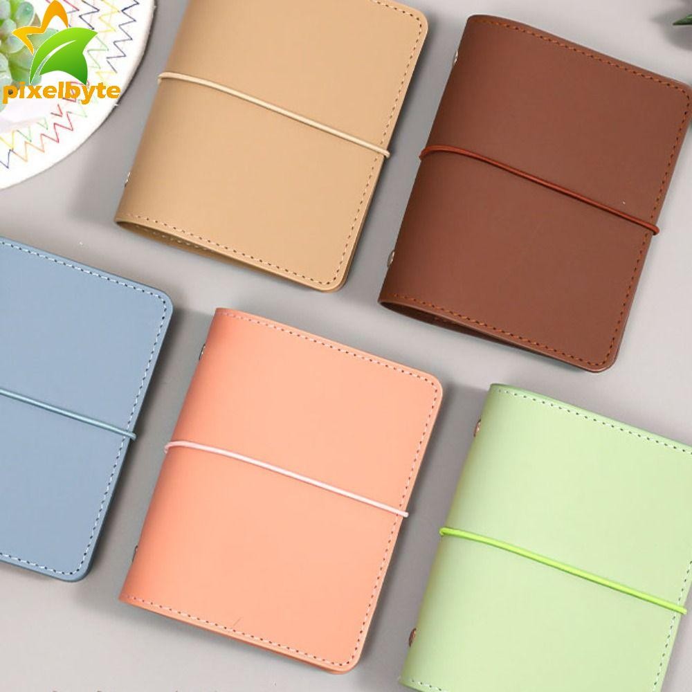 Pixelbyte สมุดบันทึกแบบพกพา, สมุดวางแผนไดอารี่ A7 ใบหลวม, Creative Mini 5 หลุมกําหนดการ DIY ...