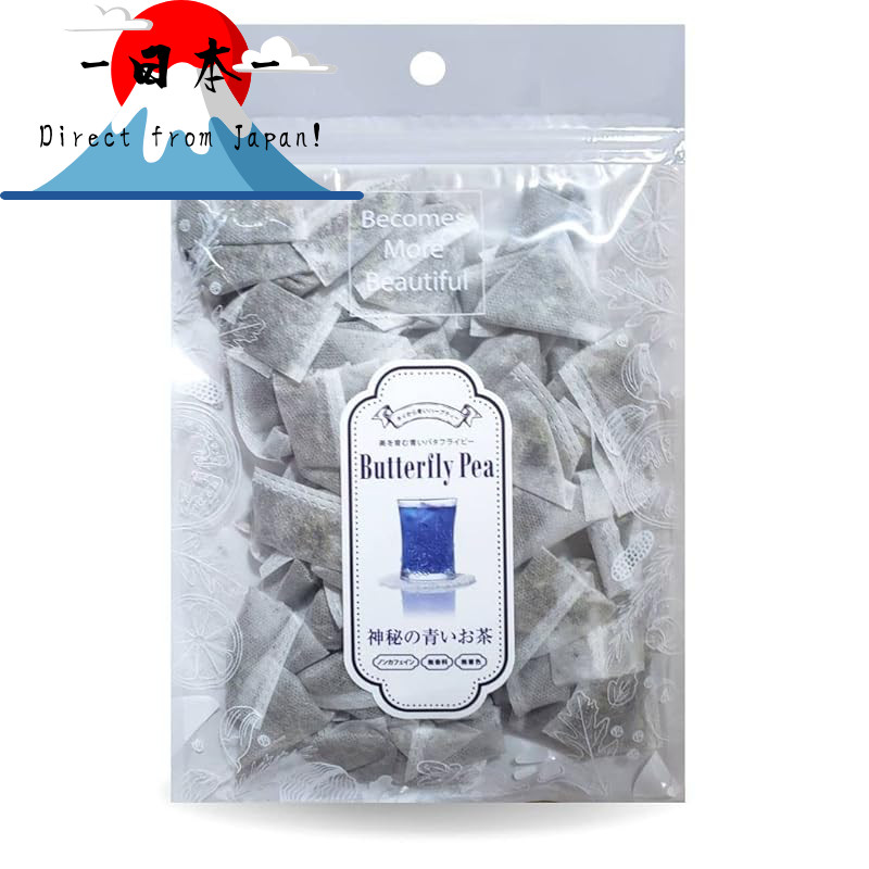 [Direct from Japan] 50-Pack Butterfly Pea Tea Bags Set - Cold Brew ...