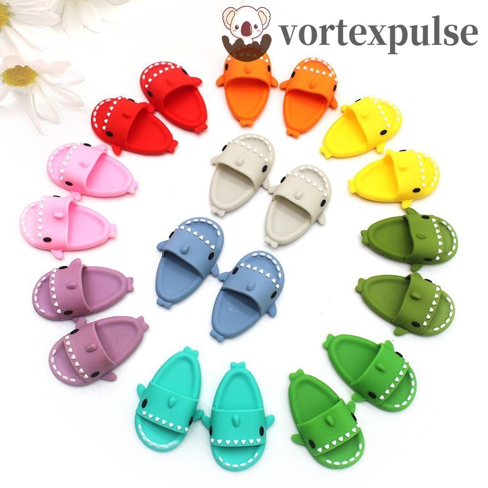 Vortexpulse Ob11 ตุ๊กตา Shark รองเท้าแตะ,รอบ Toe Mini BJD12 ตุ๊กตา, 1: ...