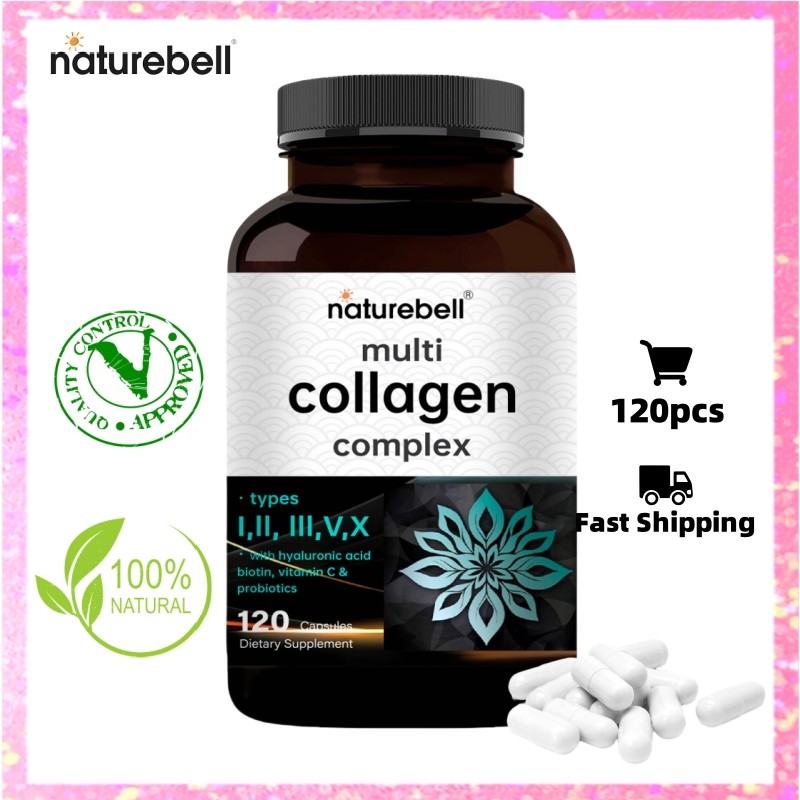 NatureBell 18-in-1 Collagen Complex ช่วยบำรุงผม ผิว และเล็บ | Shopee ...