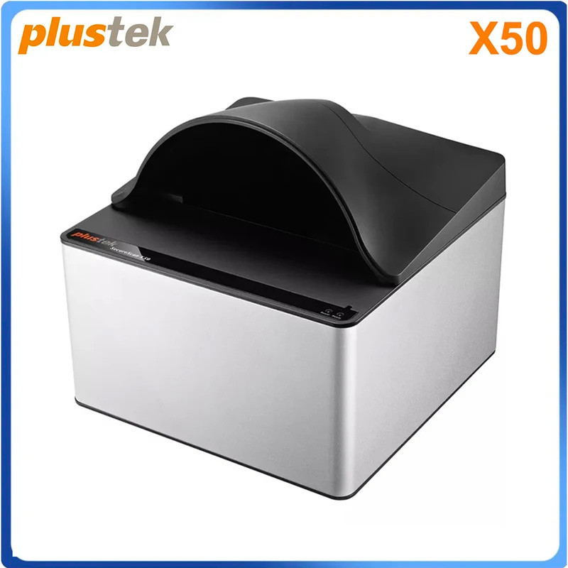 Plustek 24 บิตเต็มหน้า MRZ Passport Scanner id card Reader เครื่อง ...