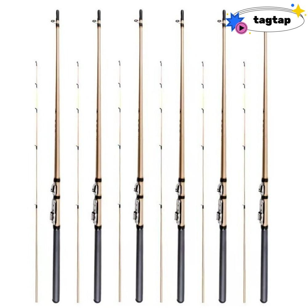 TAGTAP Shore Casting Rod, 1.3 เมตรความยืดหยุ่นสูงไฟเบอร์กลาสแพเบ็ดตกปลา, เบ็ดตกปลา Sensitive Tip ...