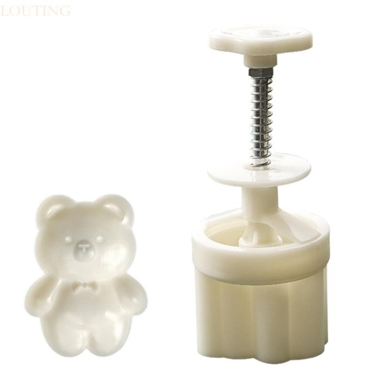 Louting ถั่วเขียวเค้ก Moulds เบเกอรี่แม่พิมพ์หมีรูปร่างขนม Shaping ...